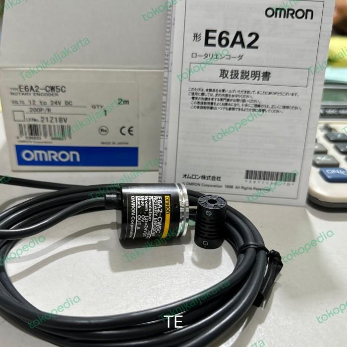 Jual Rotary Encouder Omron E6A2-CW5C 12-24VDC 200P/R - Jakarta Barat - Teknikaljakarta | Tokopedia