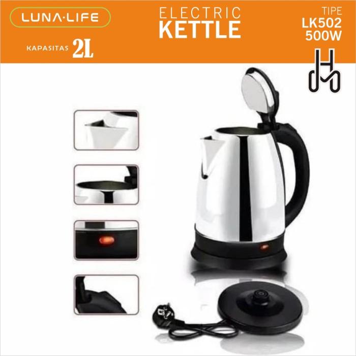 Jual Luna Life Lk502 Electric Kettle 2 Liter Teko Pemanas Air Listrik ...