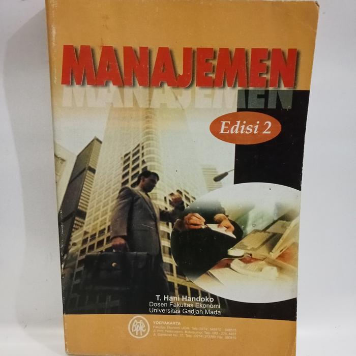 Jual BUKU BEKAS MANAJEMEN EDISI 2 T HANI HANDOKO - Jakarta Timur ...