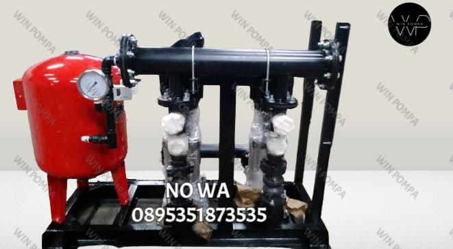 Jual Pompa Vertikal Multistage Booster Set Lengkap Control Panel ...