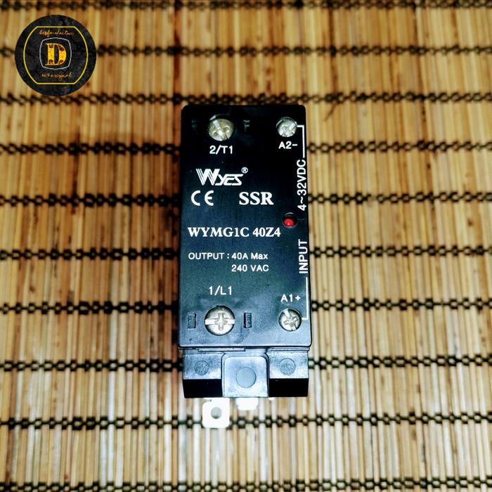 Jual SSR Wyes WYMG1C 40Z4 1 Phase Input 4-32 Vdc 40 Ampere Original ...