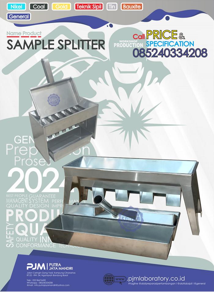 Jual Jual Sample Splitter Alat Preparasi Pertambangan - Kab. Bandung ...