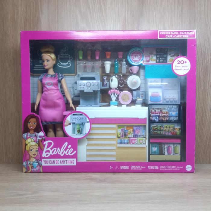 Jual Barbie playset coffee shop cafeteria original mattel - Kota Bogor ...