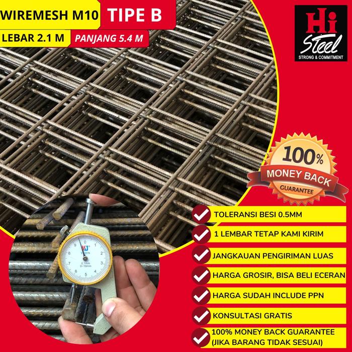 Jual Wiremesh JIS M10 - 150 X 150 - 2.1m X 5.4m - Kota Bekasi - Hi ...