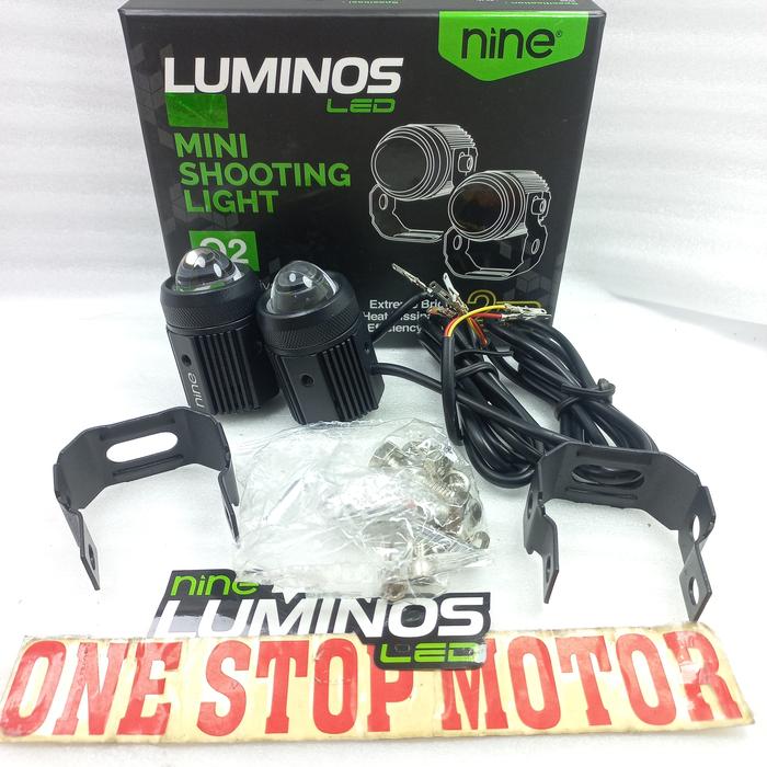 Jual Lampu Tembak LED Luminos Q2 Mini Shooting Light Laser 2 Warna ...