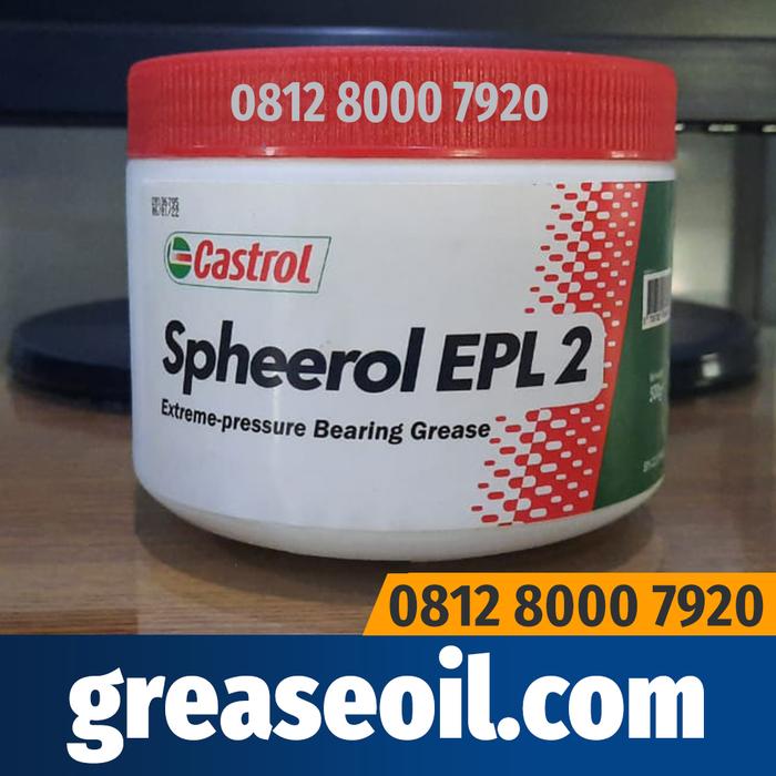 Jual CASTROL SPHEEROL EPL 2 Grease Lithium EP NLGI 2 Can 500 Gr - Kota Tangerang - Distributor ...