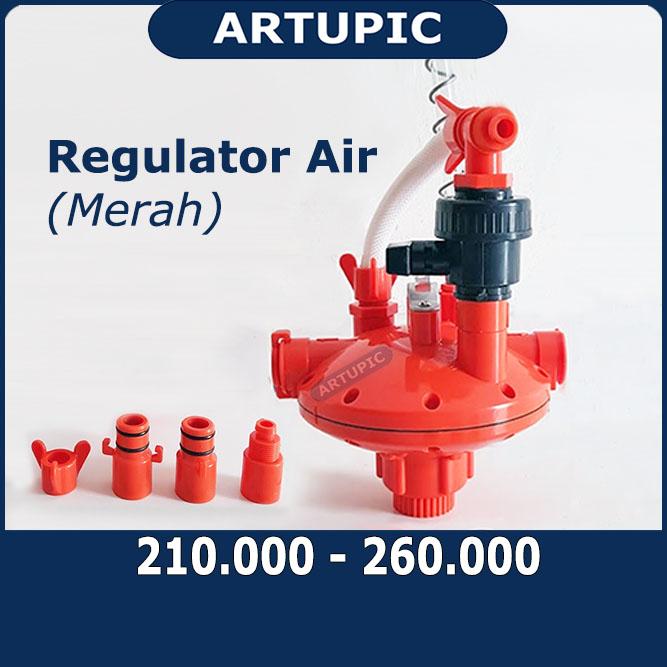 Jual Regulator Air Penurun Tekanan Air Nipple REGULATOR MERAH - Kota ...