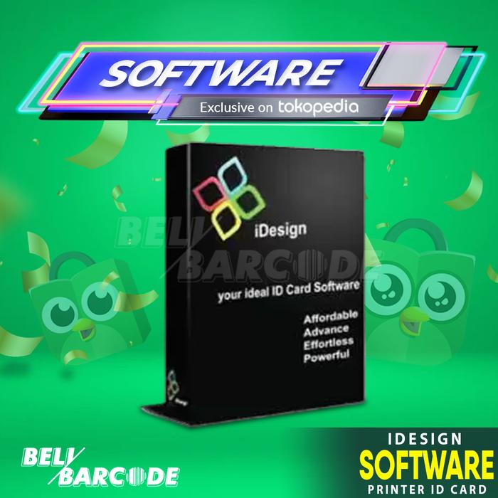 Jual Program ID Card Software Cetak Kartu iDesign Aplikasi Desain ...