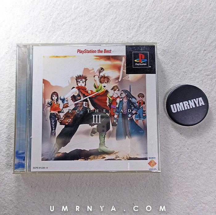 Jual Kaset Original Ps1 Arc the Lad III 3 CD Game Playstation PS 1 ...