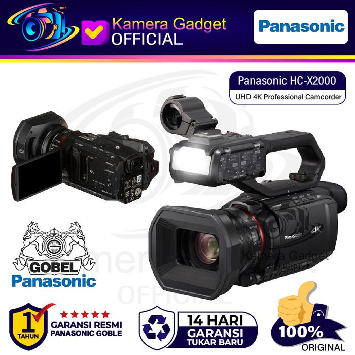 Promo Panasonic HC-X2000 UHD 4K Professional Camcorder HCX2000 Original ...