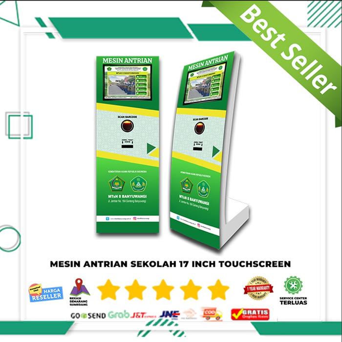 Jual MESIN ANTRIAN SEKOLAH 17 INCH TOUCHSCREEN - Kota Semarang ...