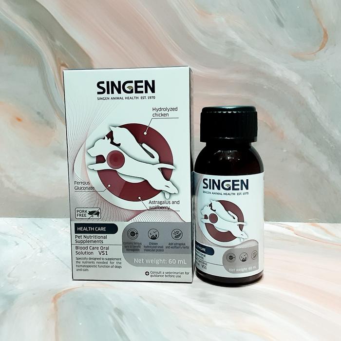 Jual Singen VS1 Blood Care Oral Liquid Cat & Dog 60ml - Kota Semarang ...
