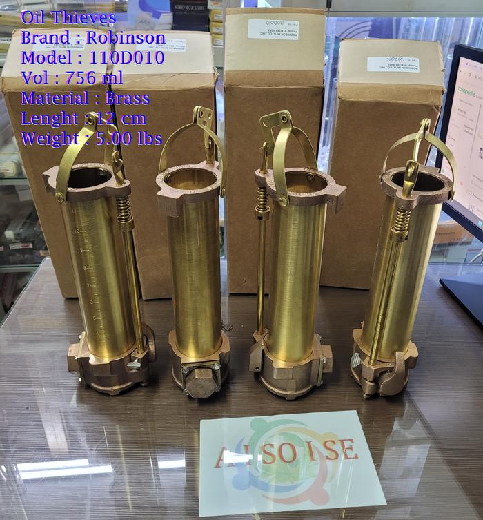 Jual Butterfly Valve Oil Thief Robinson 110D010 Tulsa Brass Sampler tip ...