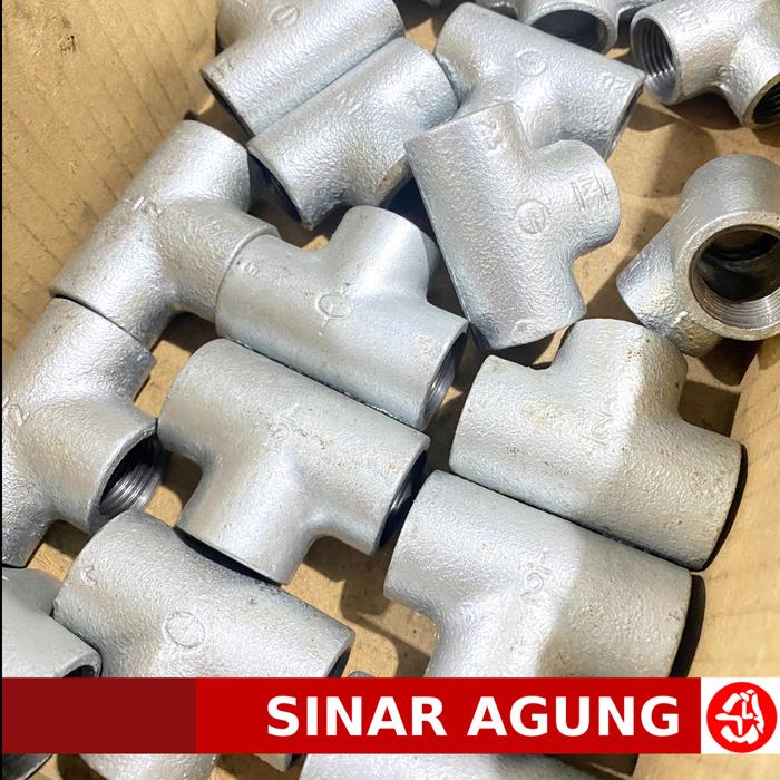 Promo Tee sambung drat dalam T pipa galvanis 2 inch - Kota Bekasi ...