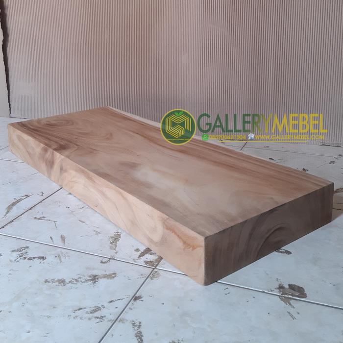 Jual Papan Solid Kayu Trembesi Wood Slab, Papan Kayu Suar Utuh Kering ...