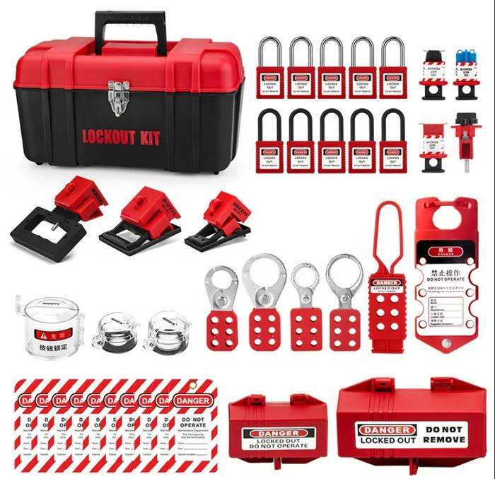 Promo Lock out Tag out Safety Padlock Lock out KIT 1 set - Jakarta ...