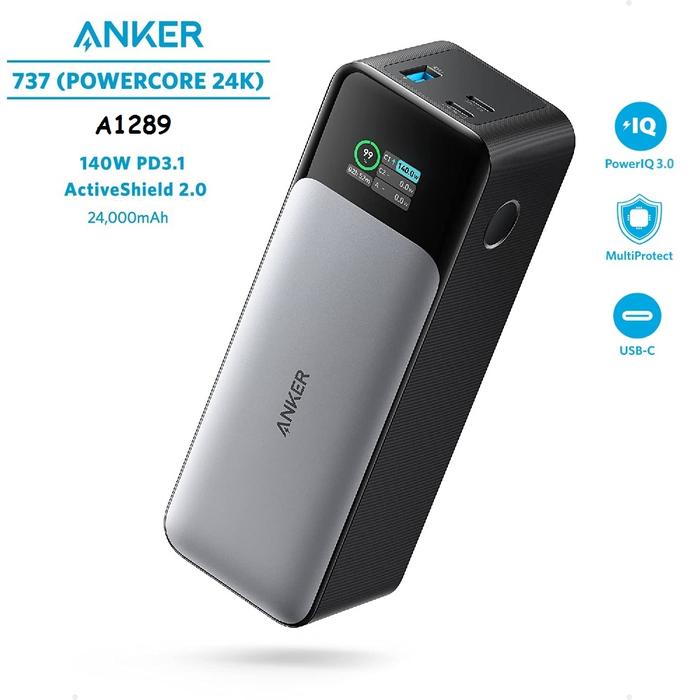 Jual ANKER A1289 - 737 Power Bank GaNPrime PowerCore 140W - 24000mAh - Jakarta Barat - Dinna ...