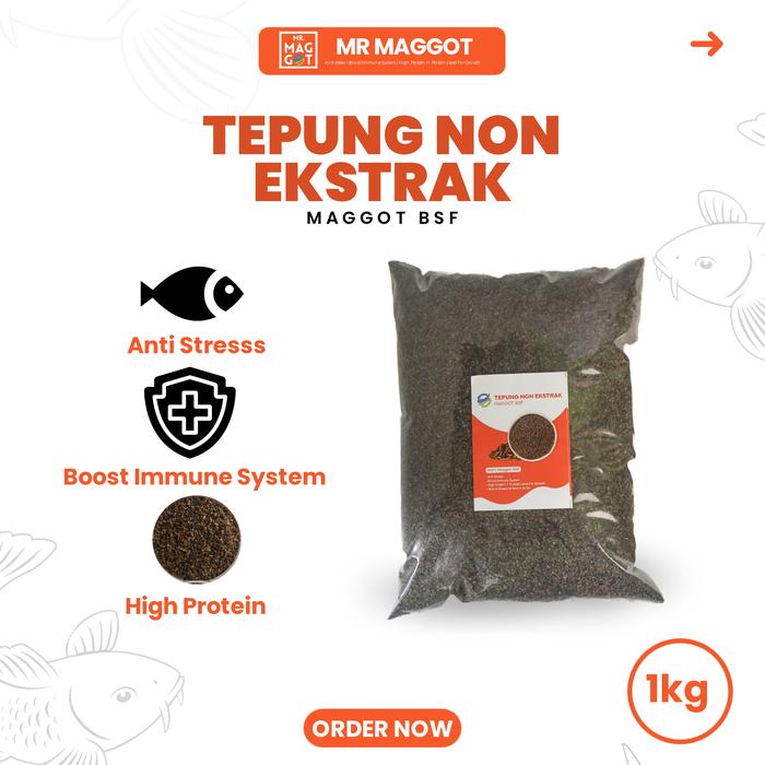 Promo Tepung Maggot Magot BSF Curah - 1kg - Kab. Banyumas - Mr Maggot ...