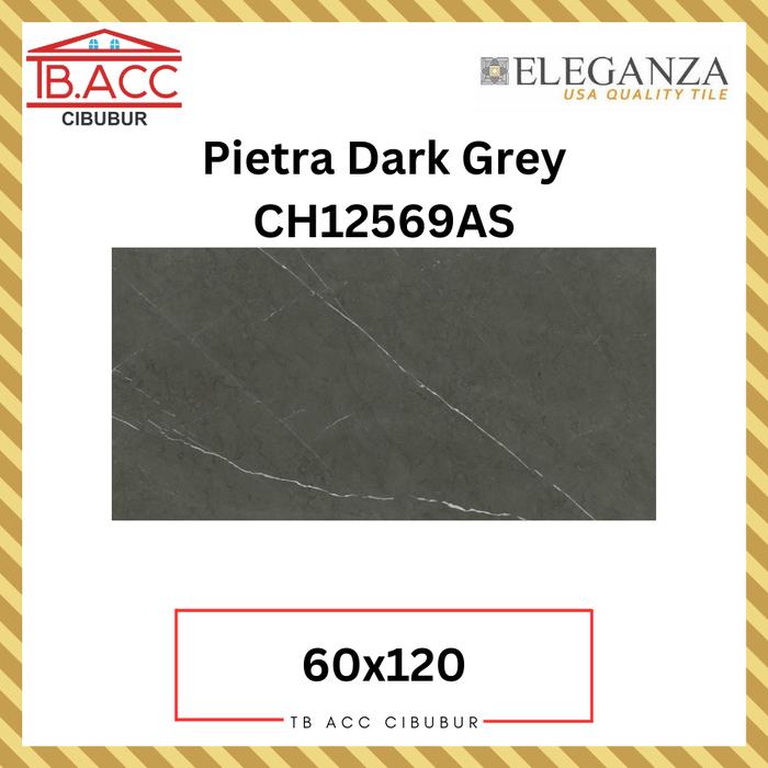 Jual Pietra Dark Grey CH12569AS Eleganza 60x120 Granite Tile - Kab ...