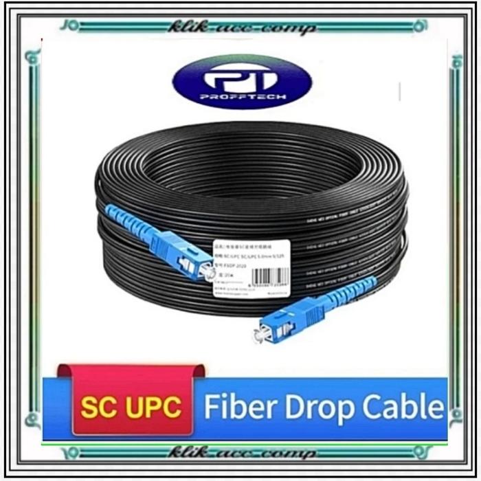 Promo kabel fiber optik FO fitth drop kabel SC SC precon fiber optic ...