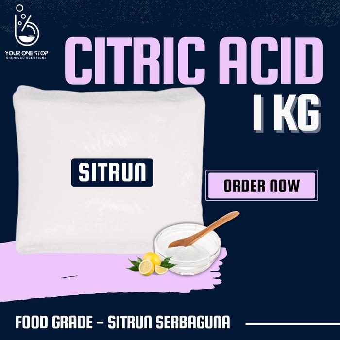 Jual Citric Acid Monohydrate / Biang Citrun / Asam Sitrat / Asam Sitrun ...