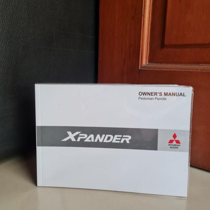 Jual Buku Manual Book Pedoman Mitsubishi Xpander 2017-2020 Original Di ...