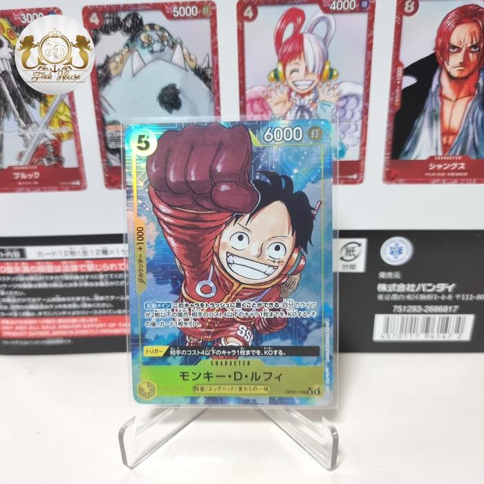 Jual Monkey D Luffy OP07-109 Parallel SR - One Piece Card Game Japanese ...
