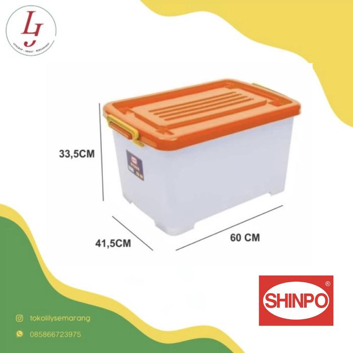 Jual Box Container Plastik Shinpo 60 Liter SIP 113 - Kota Semarang ...