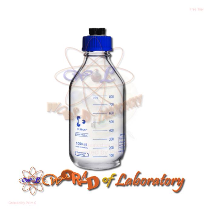 Jual DURAN HPLC Laboratory Bottle, GL 45, Clear - 500 mL - Jakarta ...