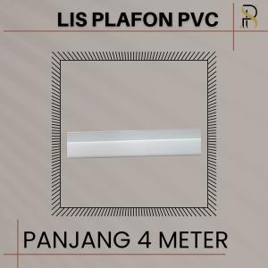 Jual LIS PLAFON PVC / LIST PVC PINGGIR SIKU SAMBUNG TER MURAH ...
