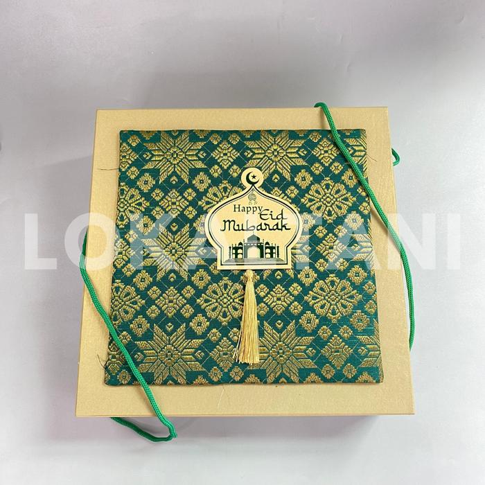 Jual Box Kue 4 Toples 500gr Songket Lebaran/Kotak Hardbox Kue Kering ...