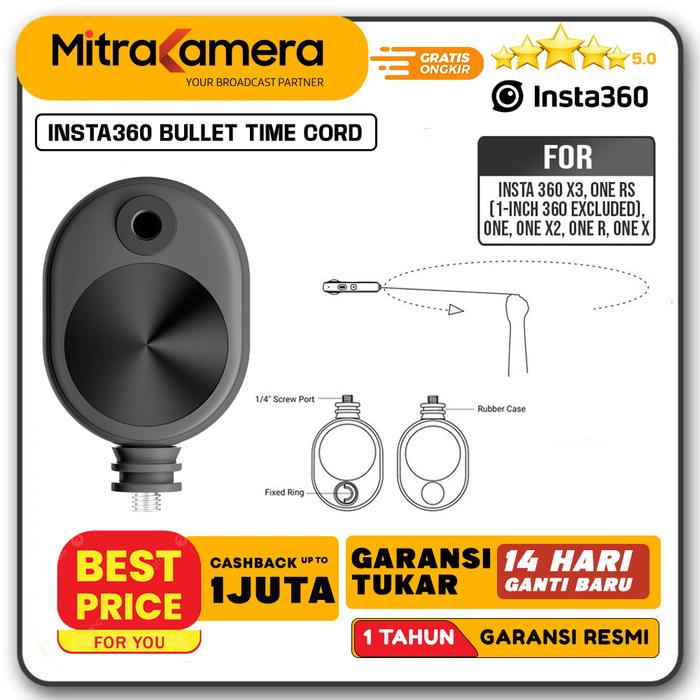Jual Insta360 Bullet Time Cord - Kota Yogyakarta - mitrakamera jogja | Tokopedia