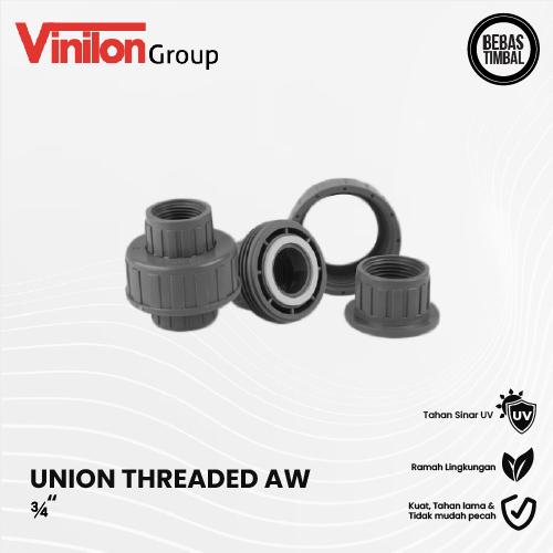Jual Union Threaded PVC AW 3/4 Inch Vinilon - Jakarta Utara - Vinilon ...