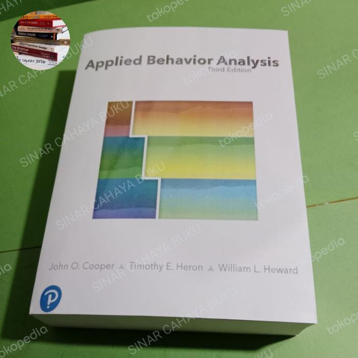 Jual Buku Applied Behavior Analysis By John Cooper Di Seller Noelle - Cengkareng Timur, Kota ...