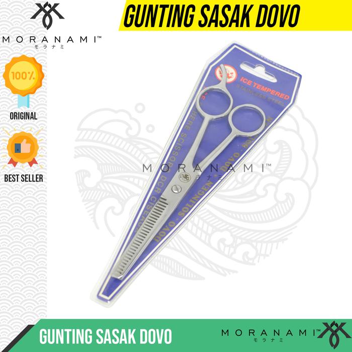 Jual Gunting Sasak Rambut Dovo Gunting Sasak Salon Barber Stainless ...