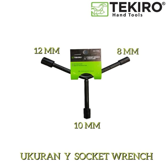 Jual TEKIRO Kunci Sok Y 8-10-12 Pendek Y Socket - Kota Medan - MKY ...