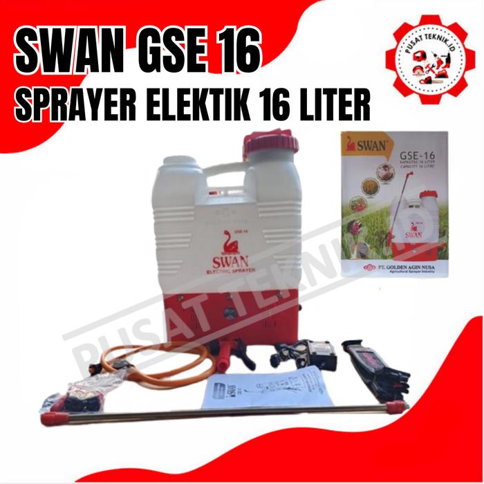 Jual Sprayer Electric SWAN Ori F 16 Alat Semprot Hama Elektrik Swan F16 ...