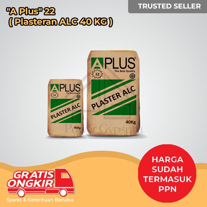 Jual APlus 22 Plasteran ALC 40 KG | APLUS 22 (PLASTER ALC 40 KG ...