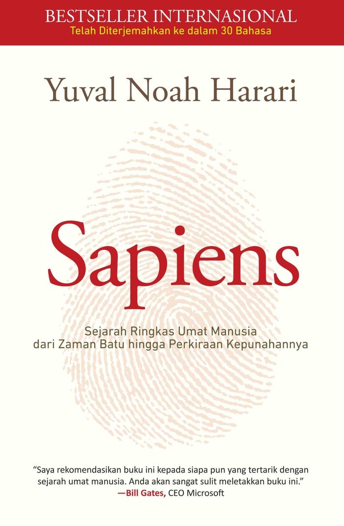 Jual Sapiens: Sejarah Ringkas Umat Manusia dari Zaman Batu .. oleh Harari - Jakarta Timur - fun ...