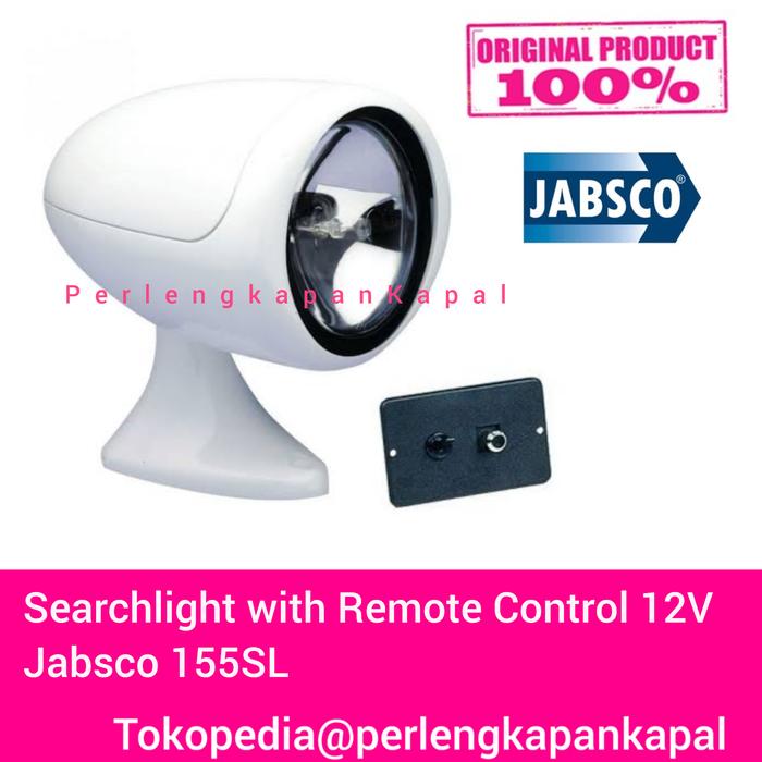 Jual Searchlight Jabsco 155SL / Lampu Sorot Remote Jabsco 12V - Jakarta ...