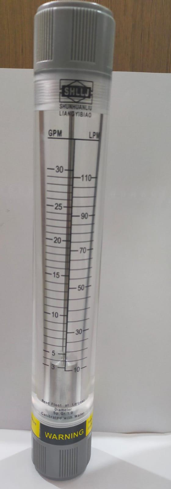 Jual Flow Meter / Rotameter 3 - 30 GPM, 1 Inch , DN 25 , Model Pipa ...