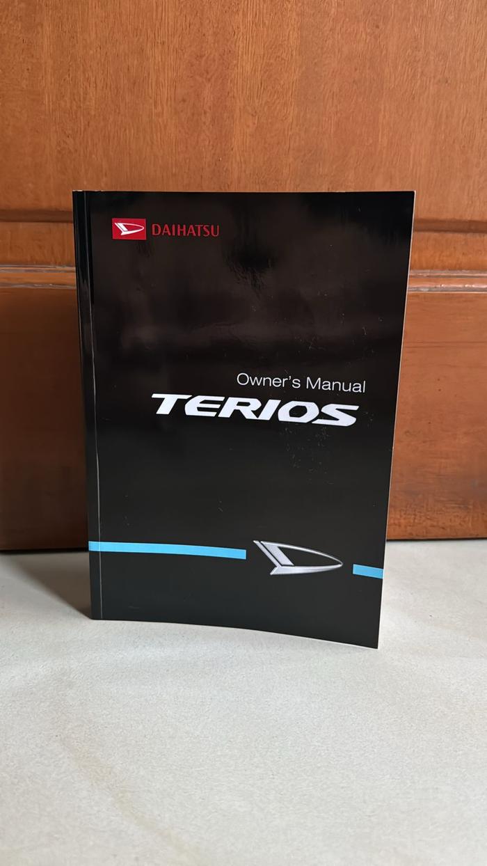 Jual Buku Manual Book Pemilik Daihatsu Terios 2017-2021 ORIGINAL - Jakarta Barat - DrivePedia ...