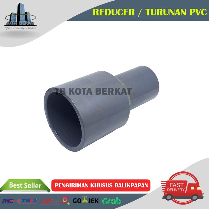 Jual SAMBUNGAN PIPA PVC/ SOCK TURUNAN/ REDUSER PVC 2" - 1/4" - Kota ...