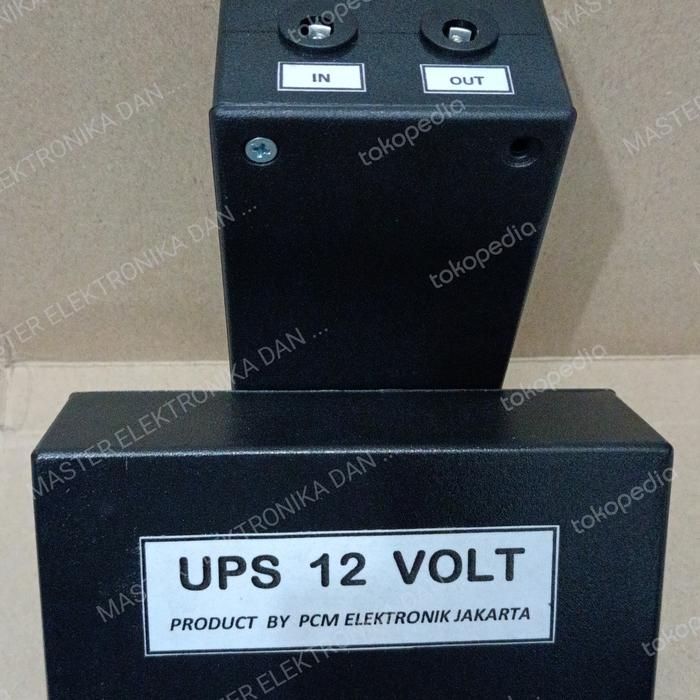 Jual 6700 alat penjaga listrik cctv / dvr agar tetap hidup ups 12volt ...
