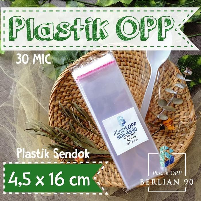 Promo Plastik Opp 4,5x16 cm Plastik Opp Seal Plastik Opp Lem Tebal 30 Mic - Kota Bandung ...