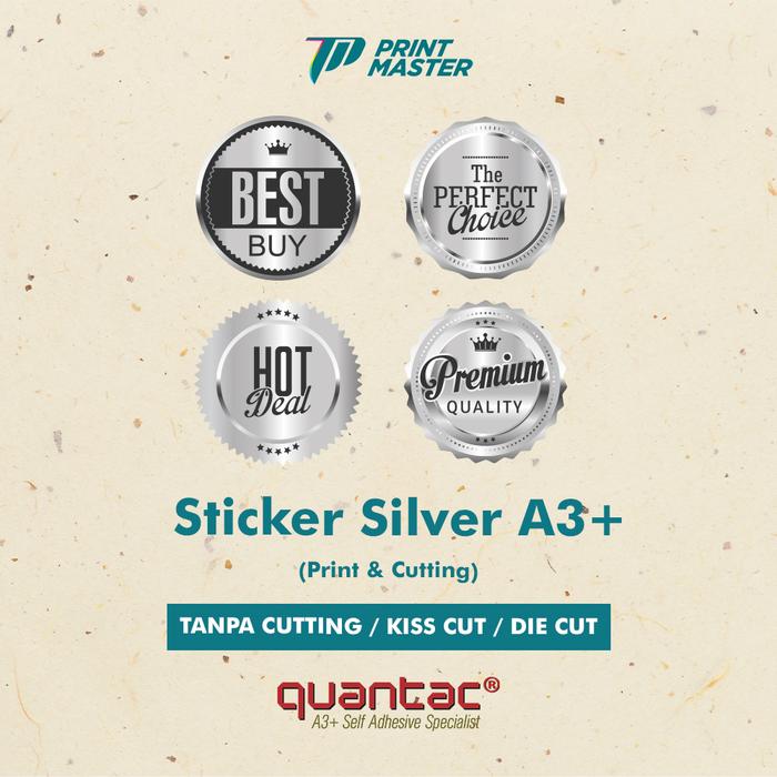 Jual Cetak Stiker A3+ | Cetak Stiker Label | Cetak Stiker Silver ...