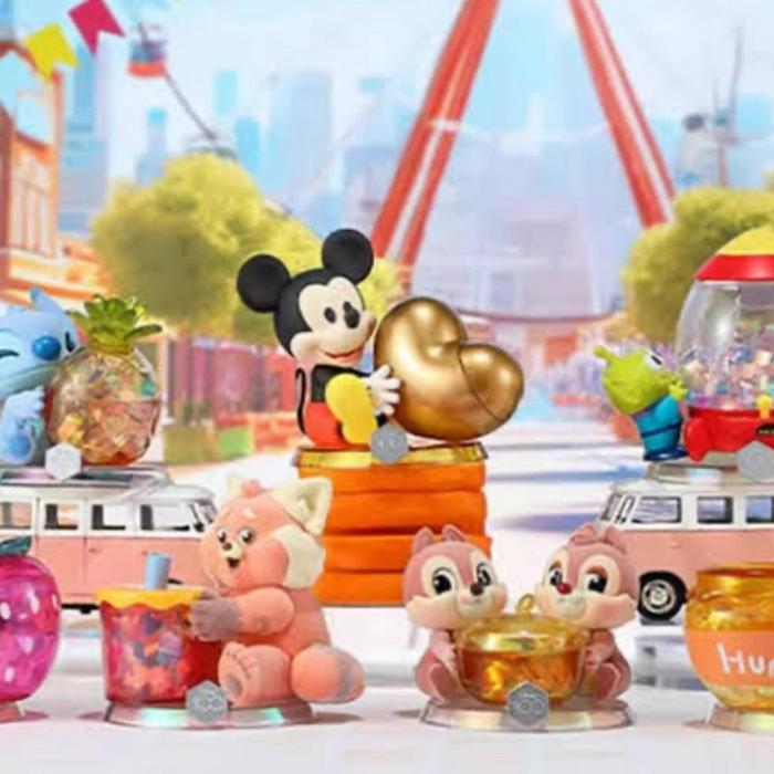 Jual Happy Hug Disney Stitch Lotso Alien Pooh Chip Dale Figure Full Set ...