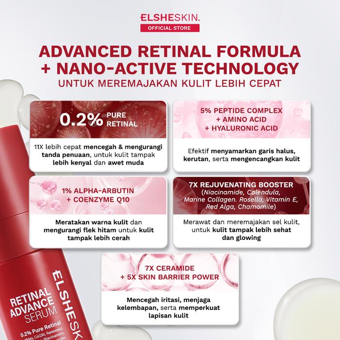 Jual [new] Elsheskin Retinal Advance Serum 20ml Di Seller Yama ...
