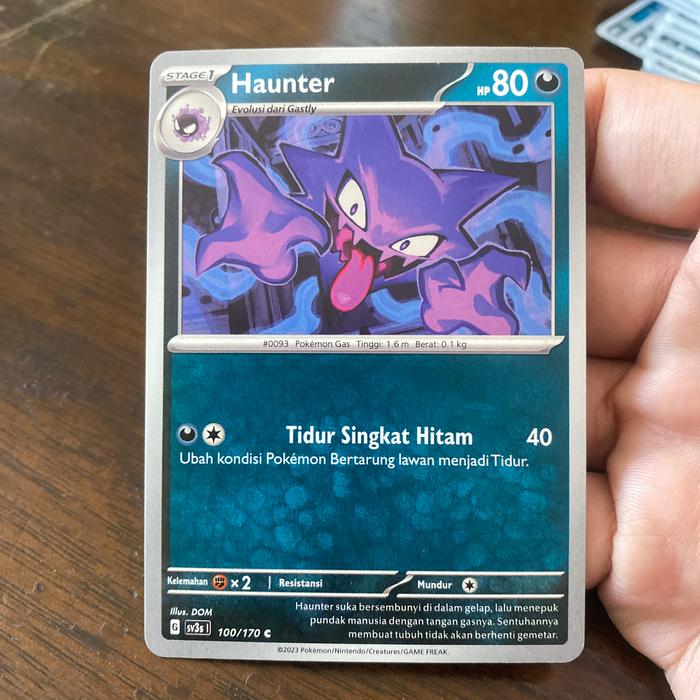 Jual Kartu Pokemon TCG Indonesia Staple sv3s Haunter - Kota Denpasar - Gshock Ind | Tokopedia