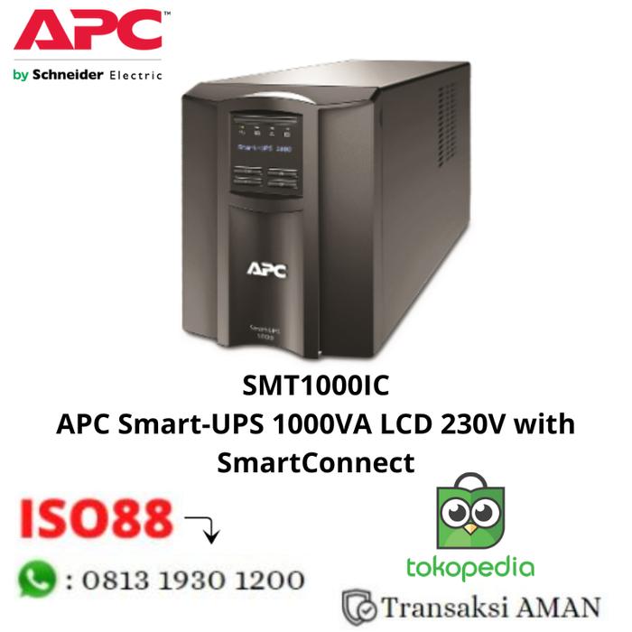 Jual SMT1000IC APC Smart-UPS 1000VA LCD 230V with SmartConnect - Jakarta Barat - ISO88 | Tokopedia